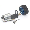DIY JGB37-520 12V 110RPM/MIN Encoder Motor Smart Car Kit （1*Gear Motor ...